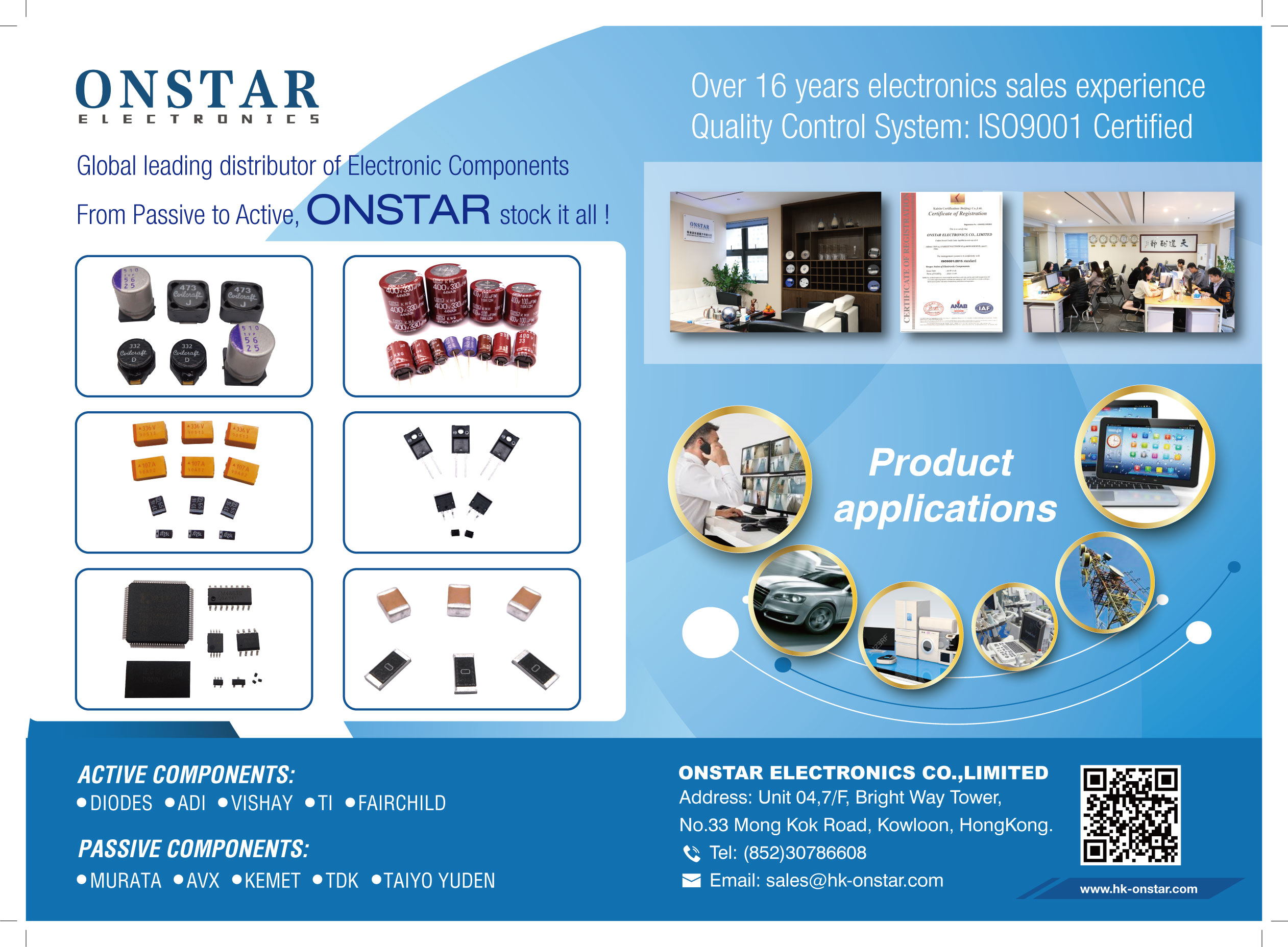 ONSTAR ELECTRONICS CO., LIMITED - Company Profile