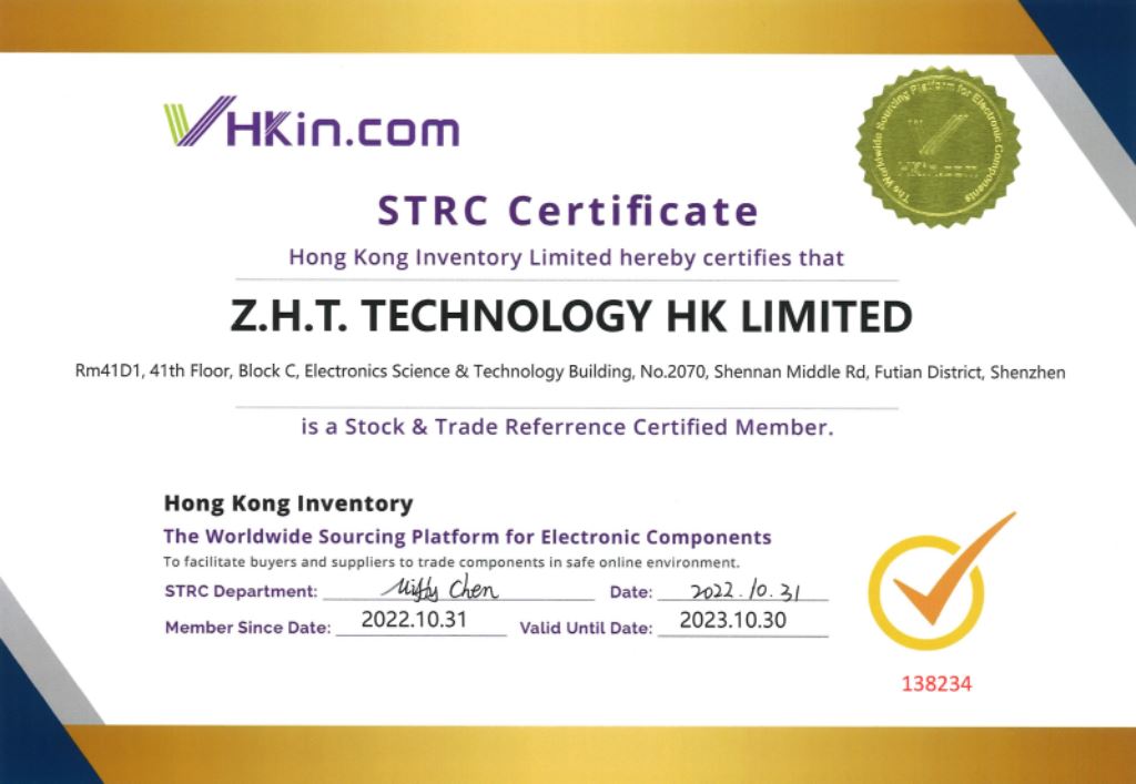 Z.H.T TECHNOLOGY HK LIMITED - Company Profile